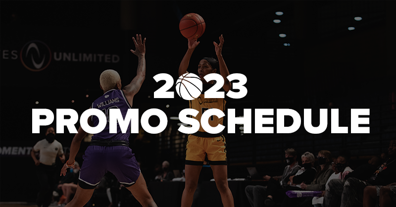 Athletes Unlimited Basketball Promo Schedule